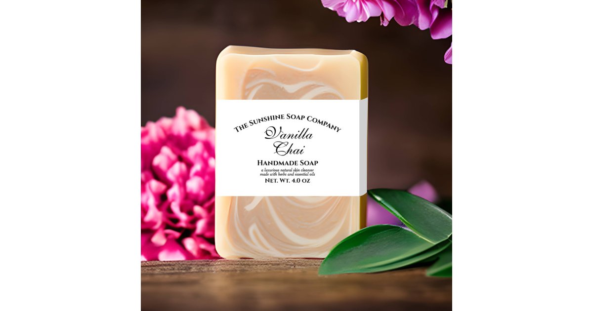 Elegant White Soap Belly Band | Zazzle