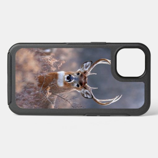 Elegant Whitetail Deer Winter Season Photograph Otterbox iPhone Case ...