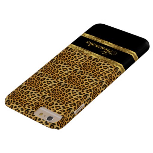 Elegant Wild Leopard Black and Gold Case-Mate iPhone Case | Zazzle