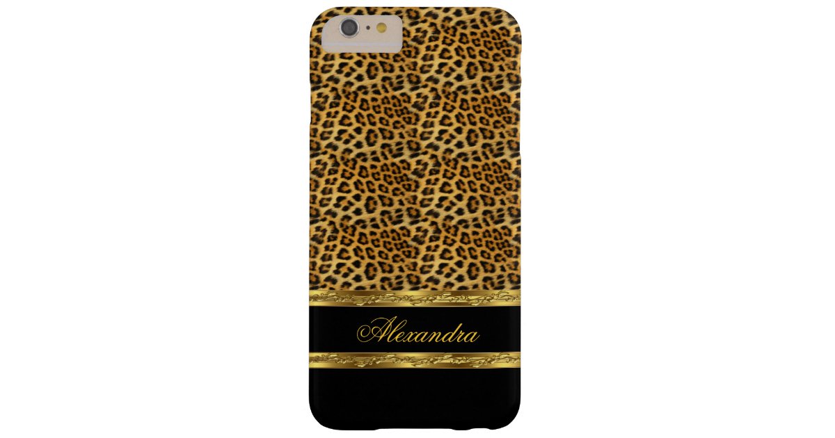 Elegant Wild Leopard Black and Gold Case-Mate iPhone Case | Zazzle