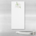 Elegant Wildflower Botanical Magnetic Notepad | Zazzle