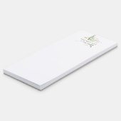 Elegant Wildflower Botanical Magnetic Notepad | Zazzle