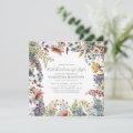 Elegant Wildflower Celebration Of Life Invitation | Zazzle