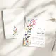 Elegant Wildflower Spring Summer Monogram Wedding Invitation | Zazzle