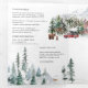 Elegant Winter Mountain Ski Chalet Wedding Tri-Fold Invitation | Zazzle