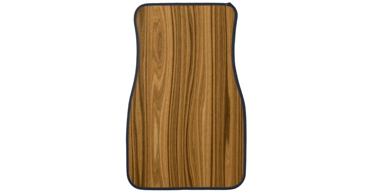 Elegant Wood grain style Car Floor Mat | Zazzle