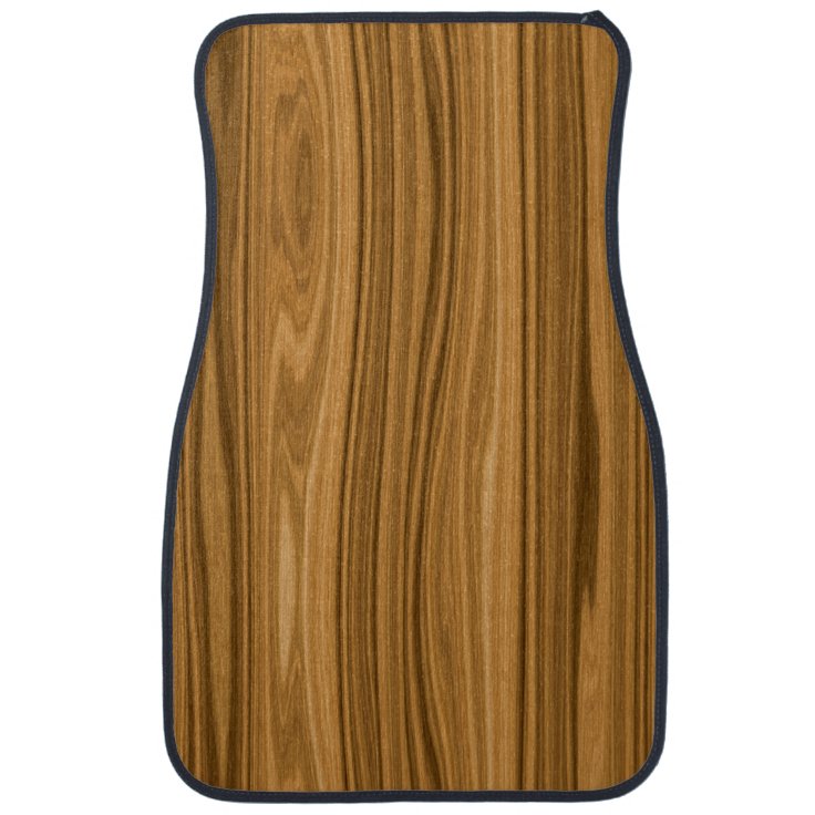 Elegant Wood grain style Car Floor Mat | Zazzle