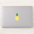 Elegant Yellow Pineapple Sticker | Zazzle