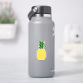 Elegant Yellow Pineapple Sticker | Zazzle