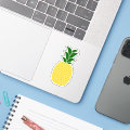 Elegant Yellow Pineapple Sticker | Zazzle