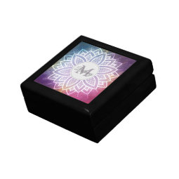 Elegant Zen Mandala Design Personalised Gift Box | Zazzle