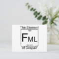 Element FML Postcard | Zazzle