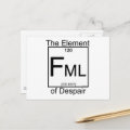 Element FML Postcard | Zazzle