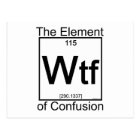 Periodic Table of Texting (Blue) Postcard | Zazzle.com