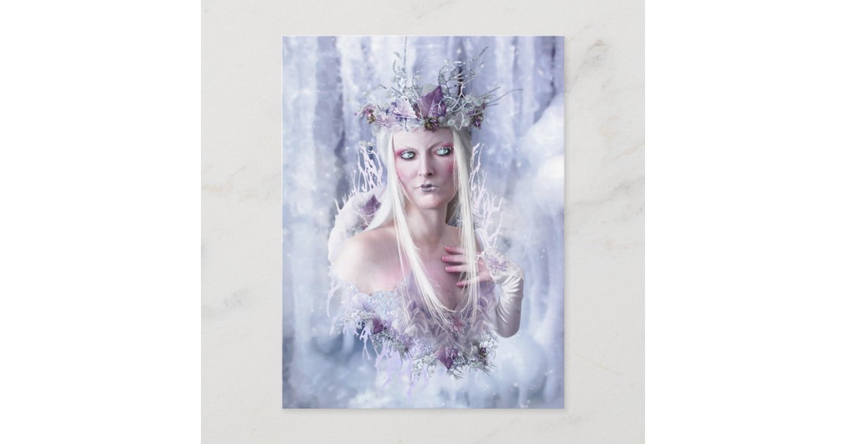 Elemental Ice Postcard | Zazzle