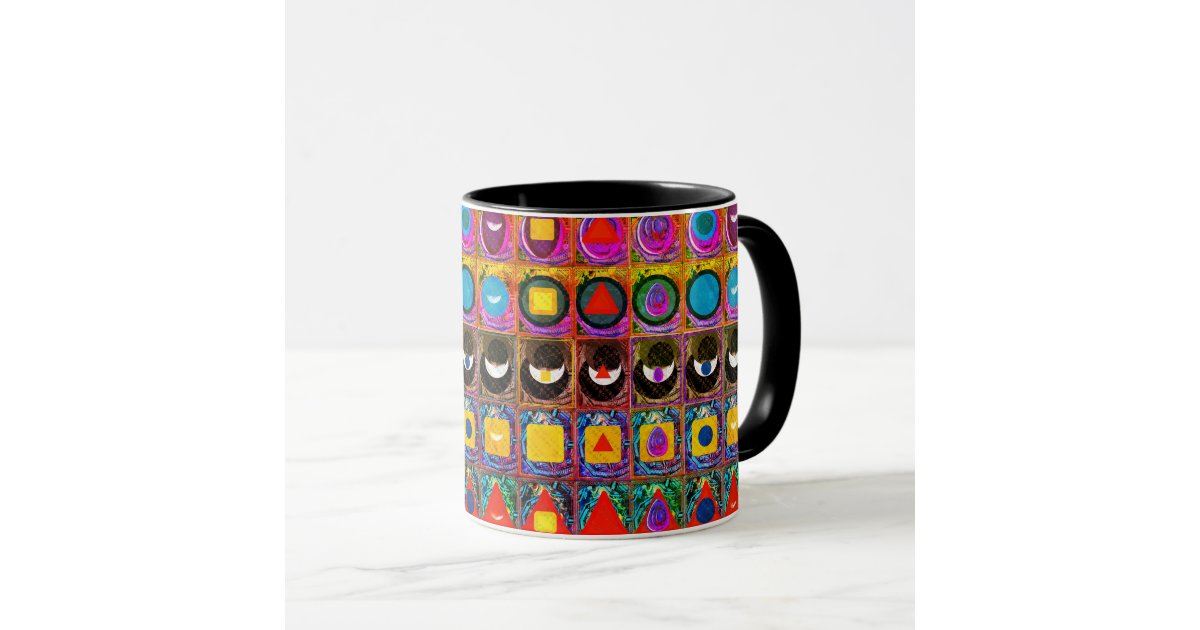 Elemental Symbols Pattern Meditation Aid Tattva Mug | Zazzle