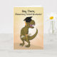 Elementary School Graduation T-Rex Dinosaur Card | Zazzle