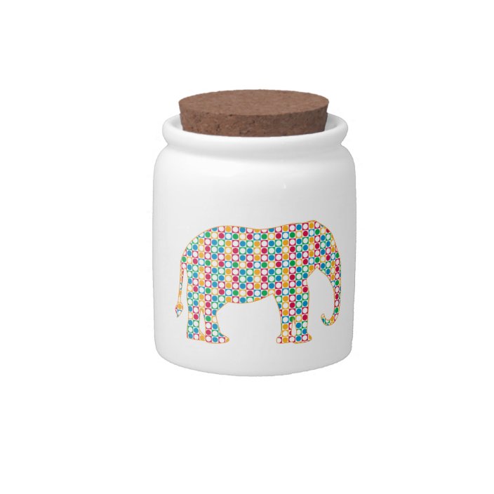 Elephant Candy Jar | Zazzle.com