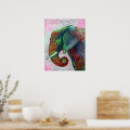 Elephant Colors Poster | Zazzle