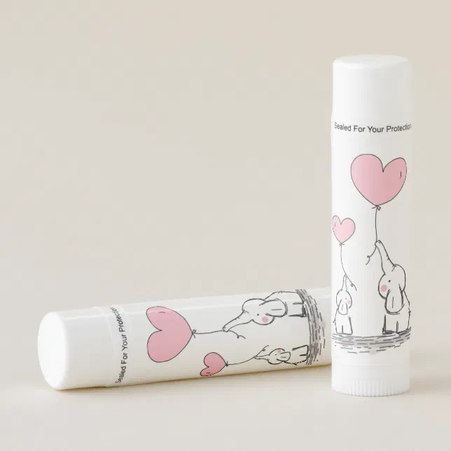 Elephant Love Lip Balm | Zazzle