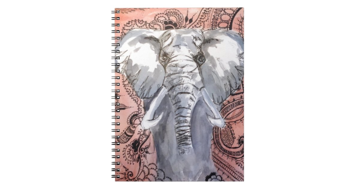 Elephant Notebook | Zazzle.com