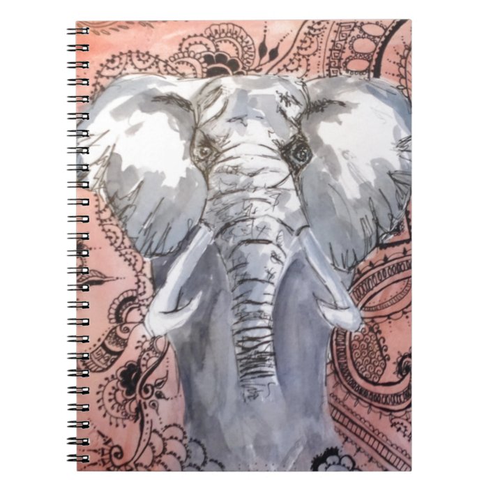 Elephant Notebook | Zazzle.com
