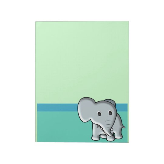 Elephant Notepad | Zazzle.com