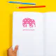 Elephant Personalized Bookplate Self-inking Stamp | Zazzle