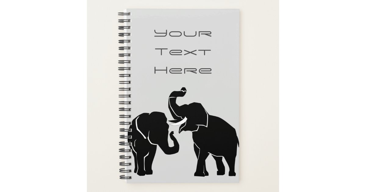 Elephant Planner Customizable | Zazzle