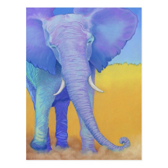 elephant postcard | Zazzle.com