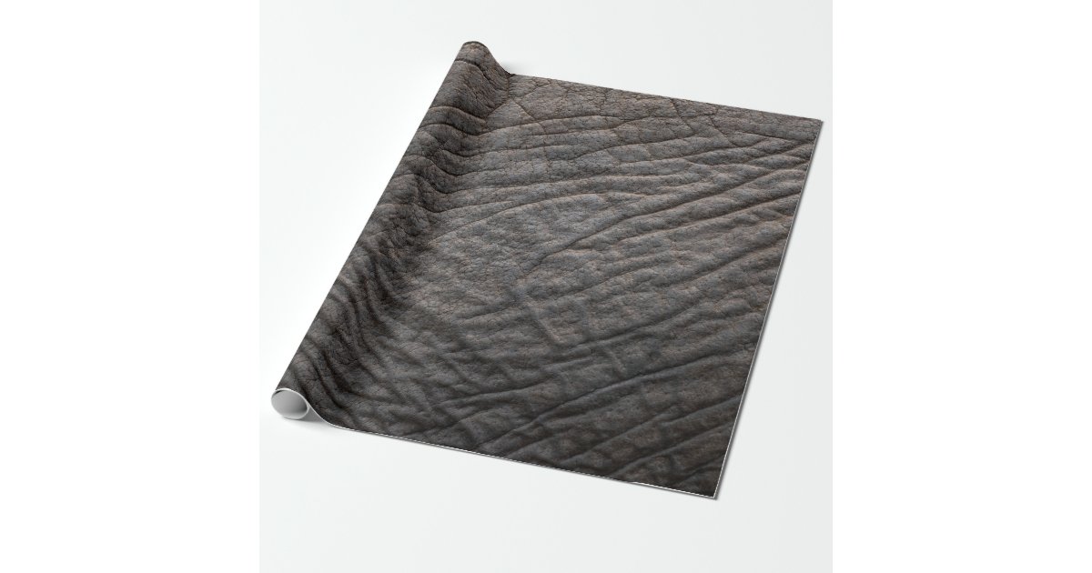 Elephant skin texture pachyderm wrapping paper | Zazzle