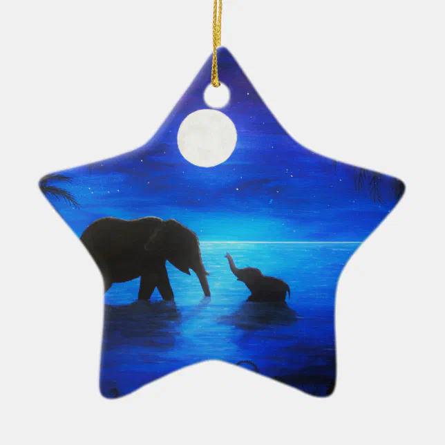 elephant star ornament | Zazzle