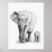 Elephant Walk Poster | Zazzle