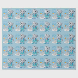 Elephant, World's Best Big Brother Wrapping Paper | Zazzle