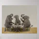 Elephants having tea party poster | Zazzle