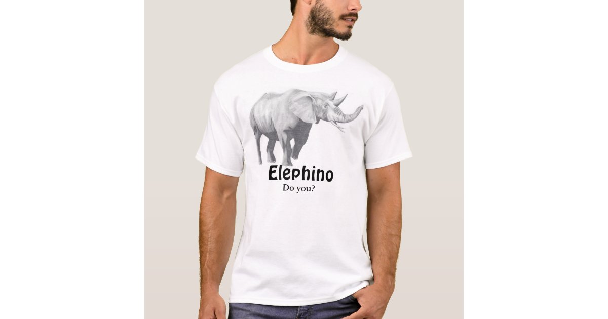 Elephino T-Shirt | Zazzle