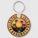 Eleuthera Island Bahamas Retro Sunset Souvenirs Keychain | Zazzle