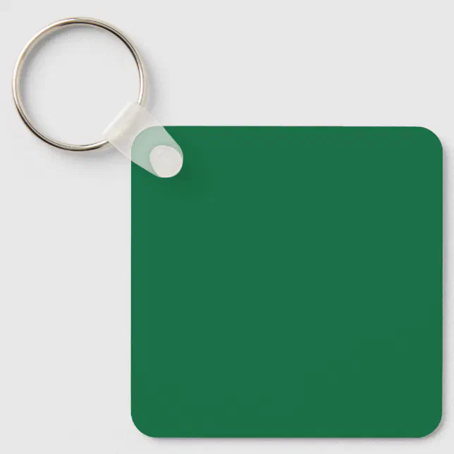 Elevate your Web Design with a Green Background Keychain | Zazzle