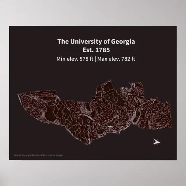 Uga Campus Map Printable Maps