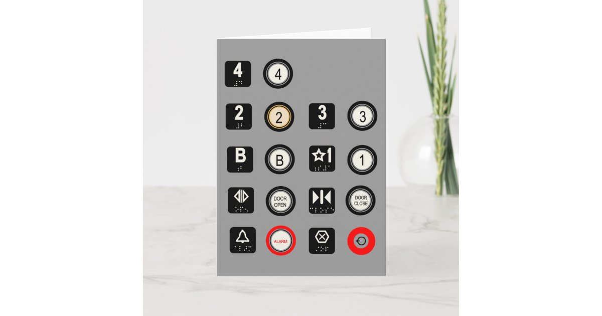Elevator Cards | Zazzle