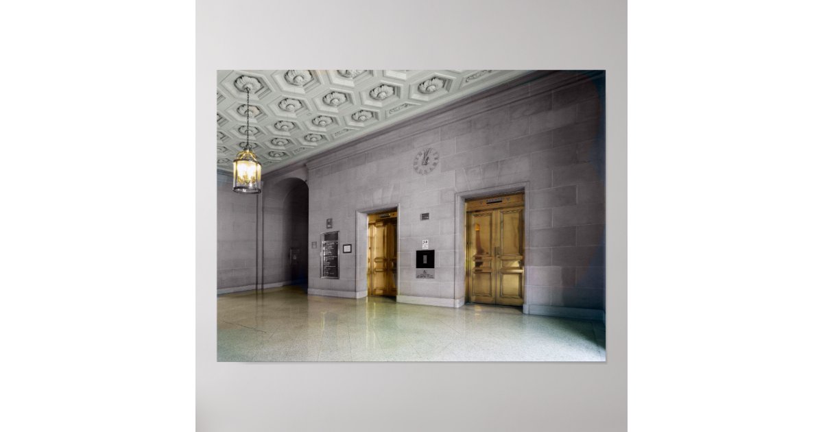 Elevator Poster | Zazzle