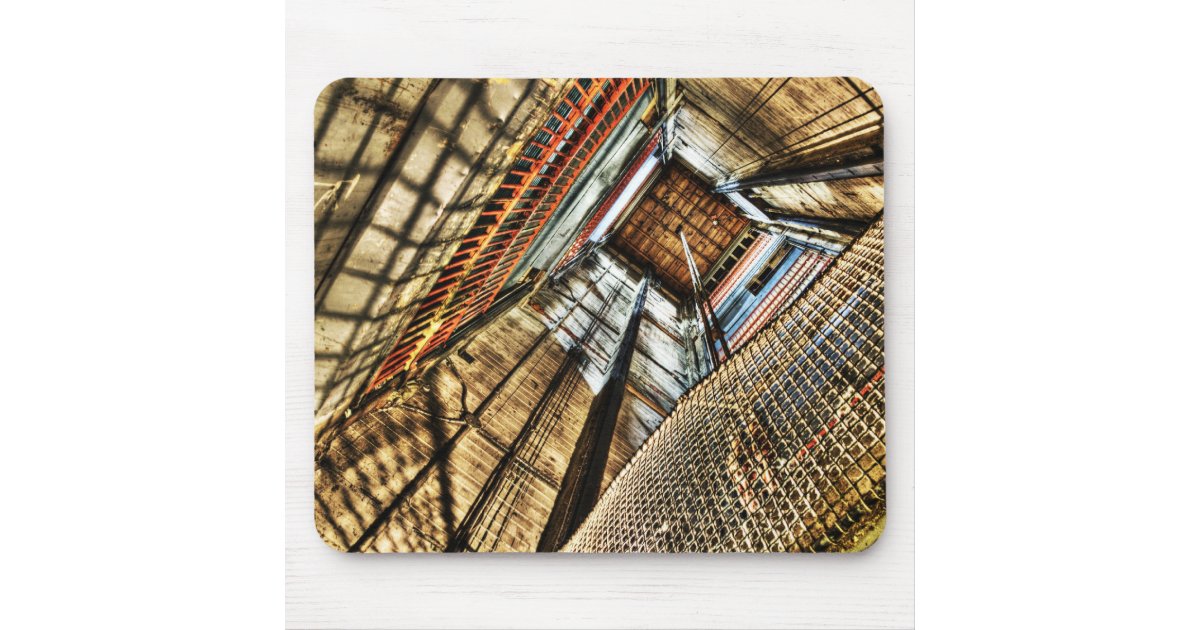 elevator shaft mousepad | Zazzle