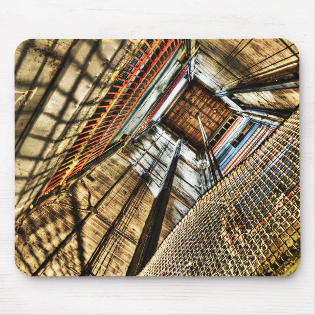 elevator shaft mousepad | Zazzle