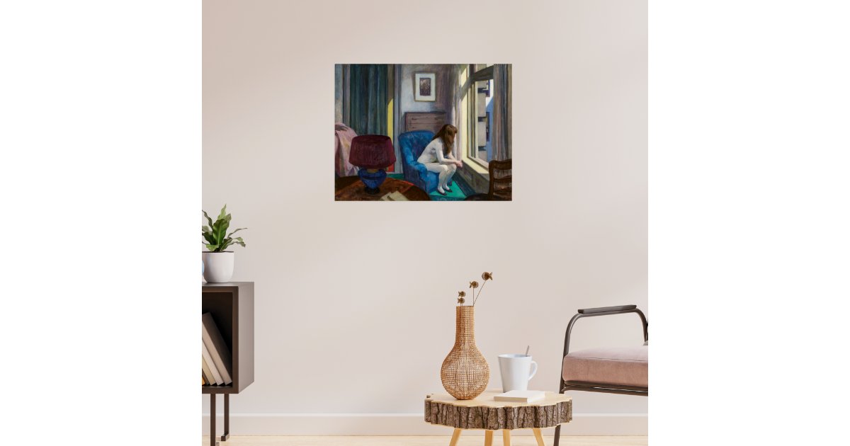 Eleven AM | Edward Hopper | Poster | Zazzle