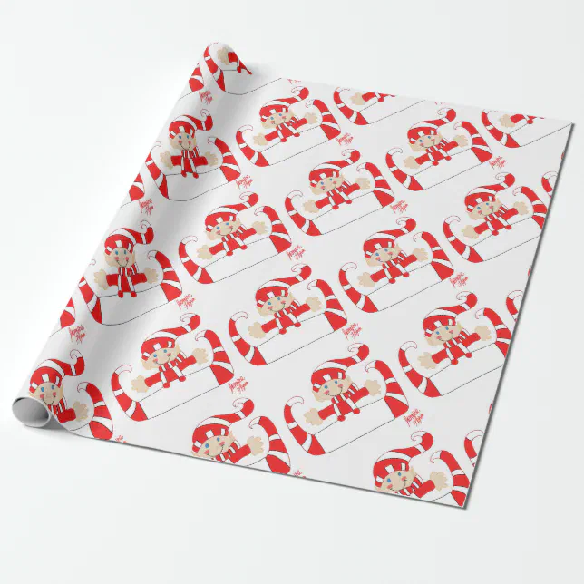 Elf 2 wrapping paper | Zazzle