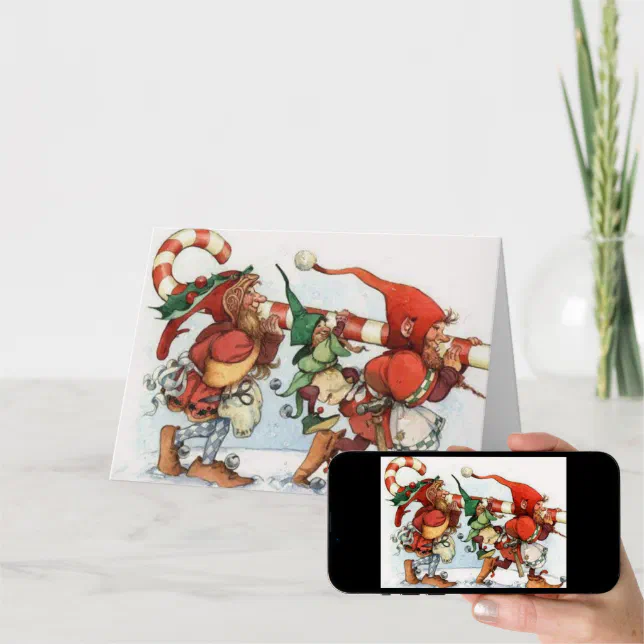 Elf Christmas Card | Zazzle