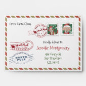Elf Envelope for Letters from Santa Claus | Zazzle