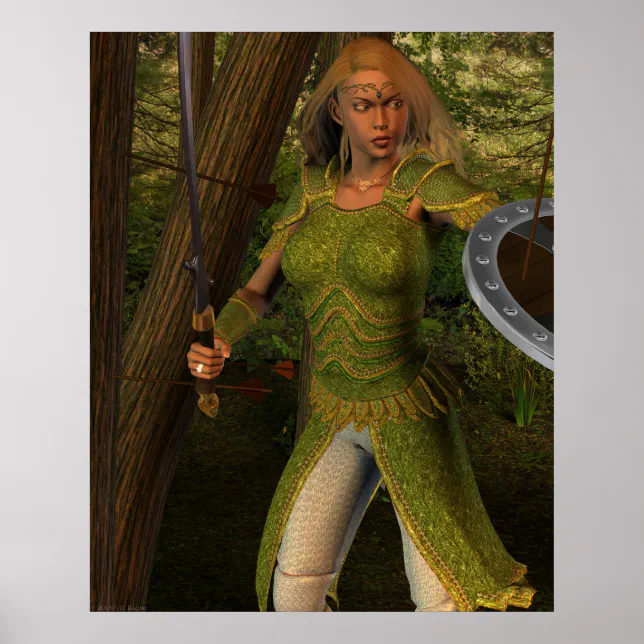 Elf Guardian Poster | Zazzle