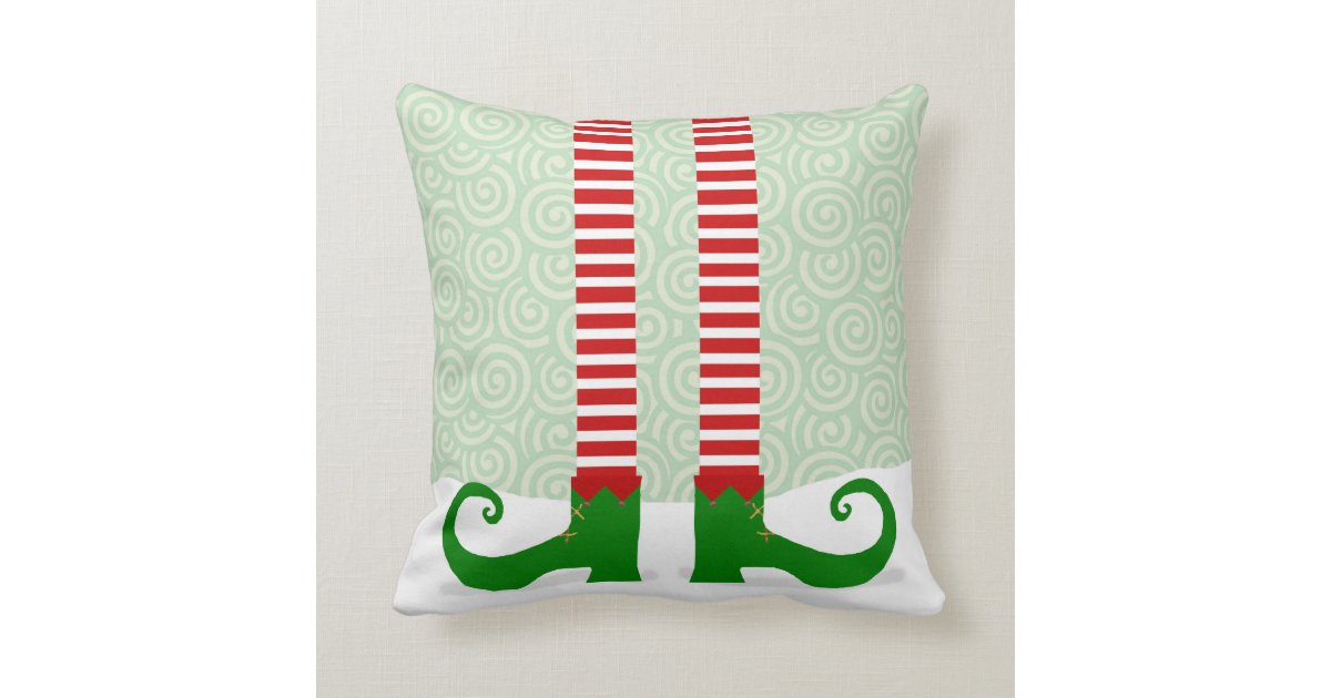 Elf Legs Pillow | Zazzle.com