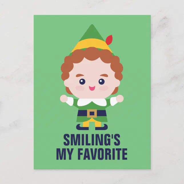 Elf the Movie | Cute Buddy Postcard | Zazzle